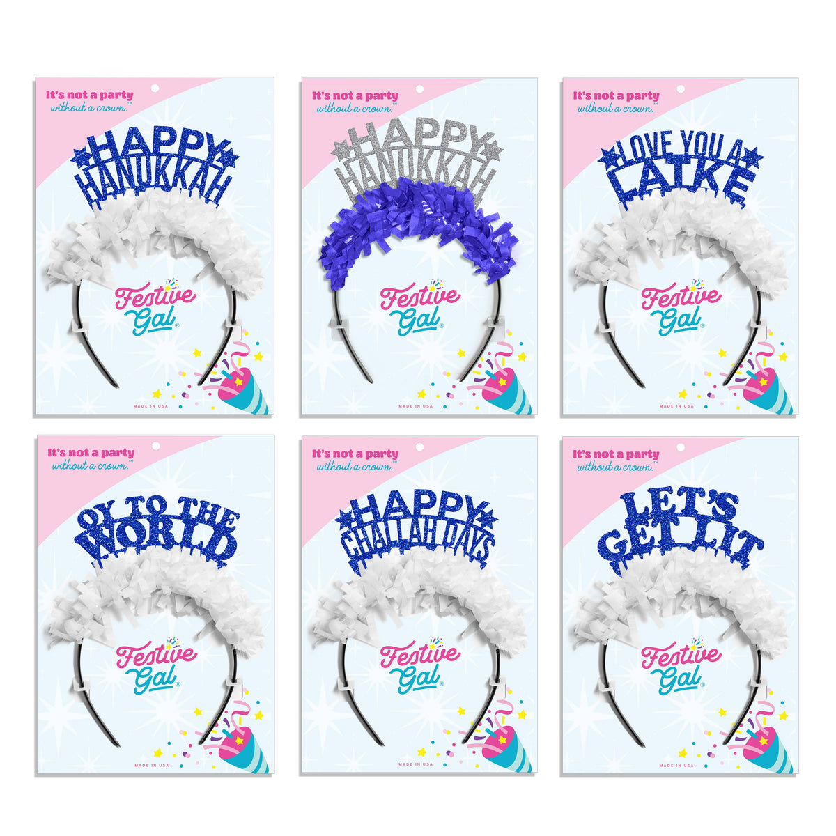 Hanukkah Headbands — Beth's - A Christmas and Holiday Shop