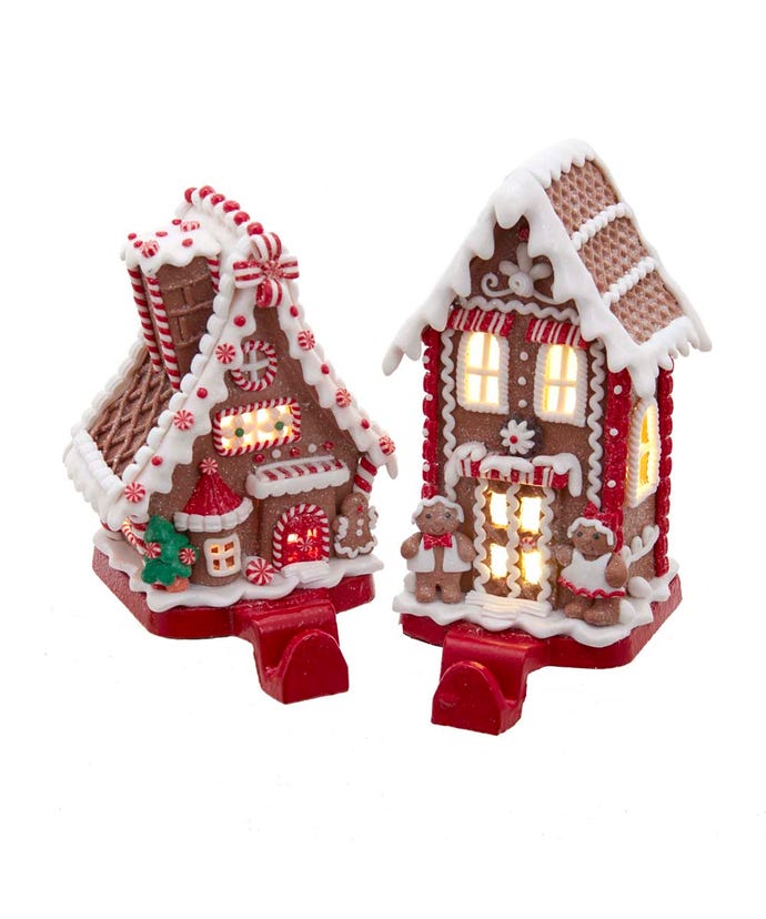 Gingerbread Stocking Hangers — Beth's - A Christmas and Holiday Shop