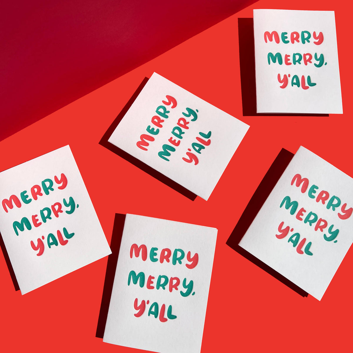 Merry Merry, Y'all Card — Beth's - A Christmas and Holiday Shop