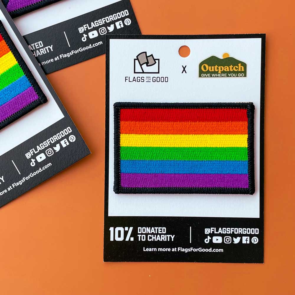 Rainbow Pride Flag Patch — Beth's - A Christmas and Holiday Shop