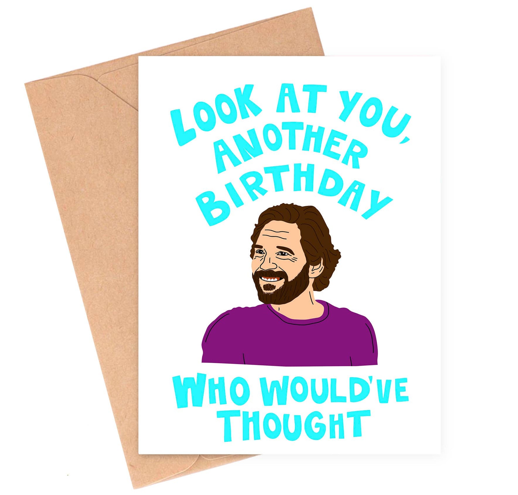 Paul Rudd Birthday Card — Beth's - A Christmas and Holiday Shop