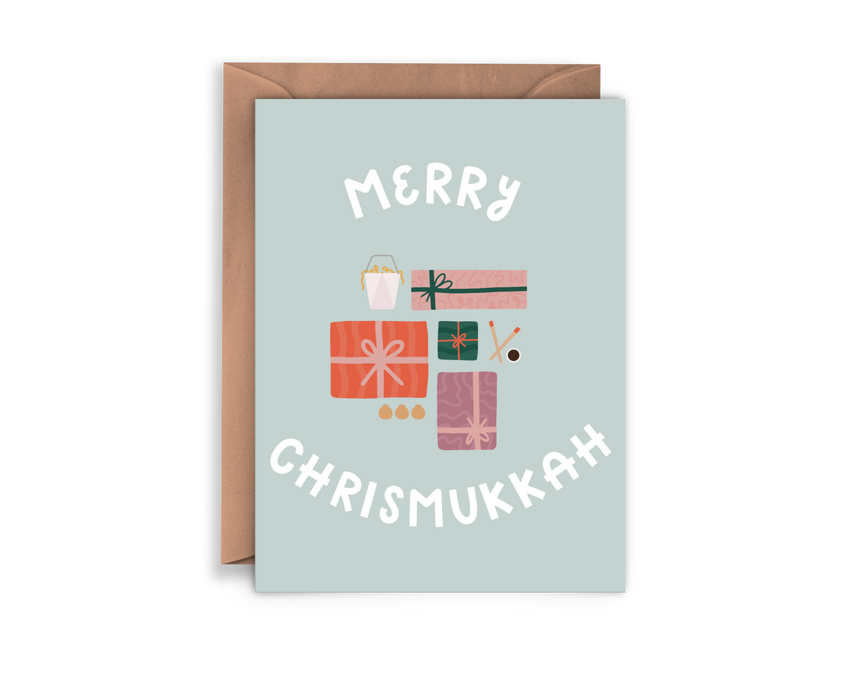 Merry Chrismukkah Card — Beth's - A Christmas and Holiday Shop